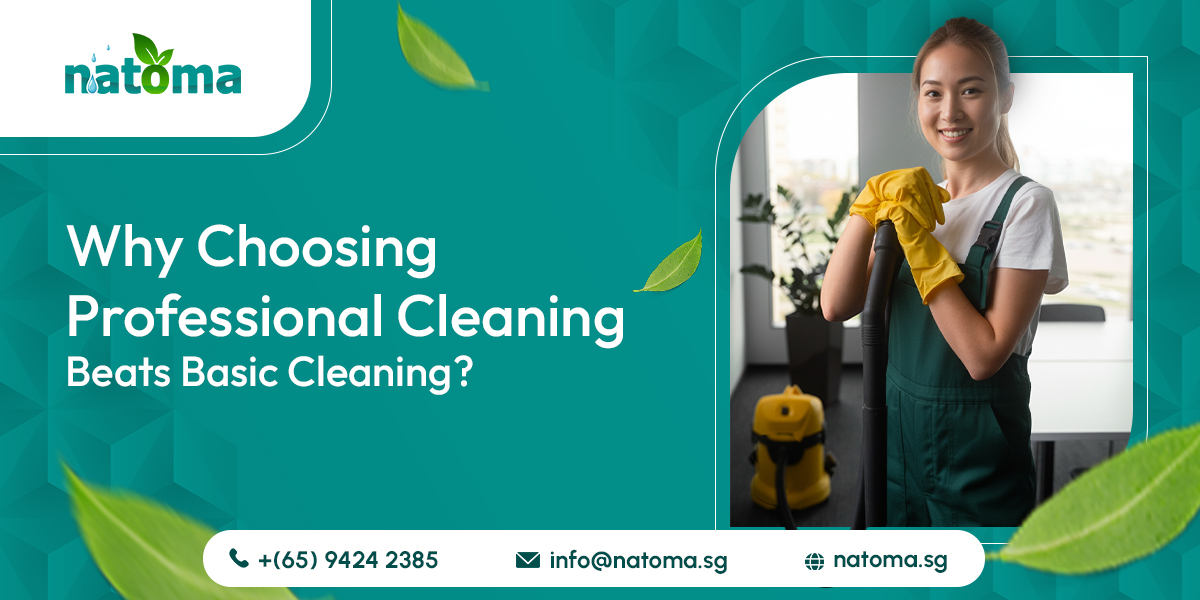 Why Professional Cleaning Beats Basic Cleaning | Natoma